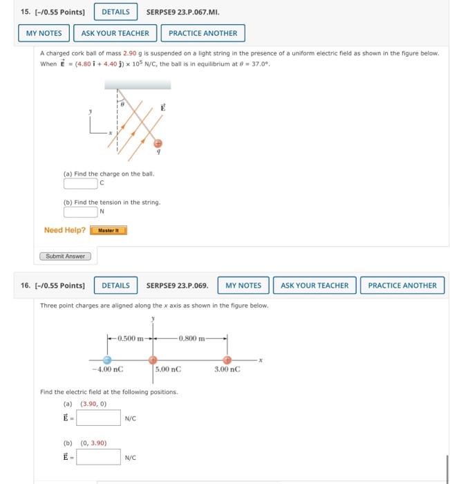please i want both question answer | Chegg.com