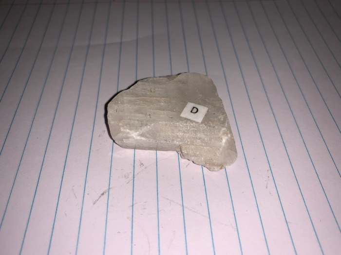 Solved Sample Color and streak Mineral Identification Chart | Chegg.com