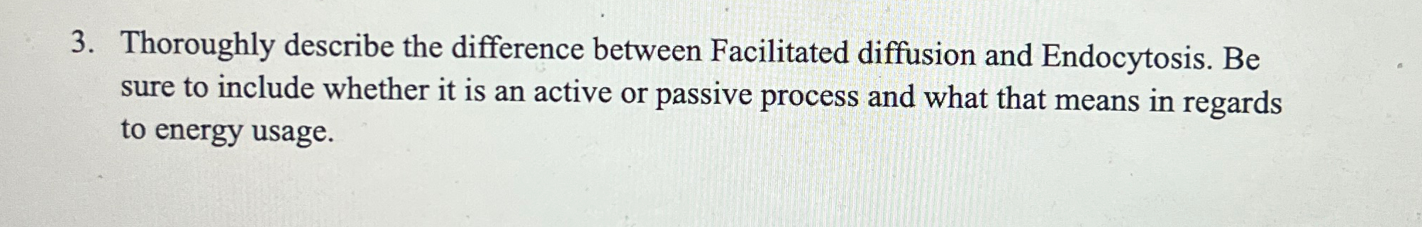 Solved Thoroughly describe the difference between | Chegg.com