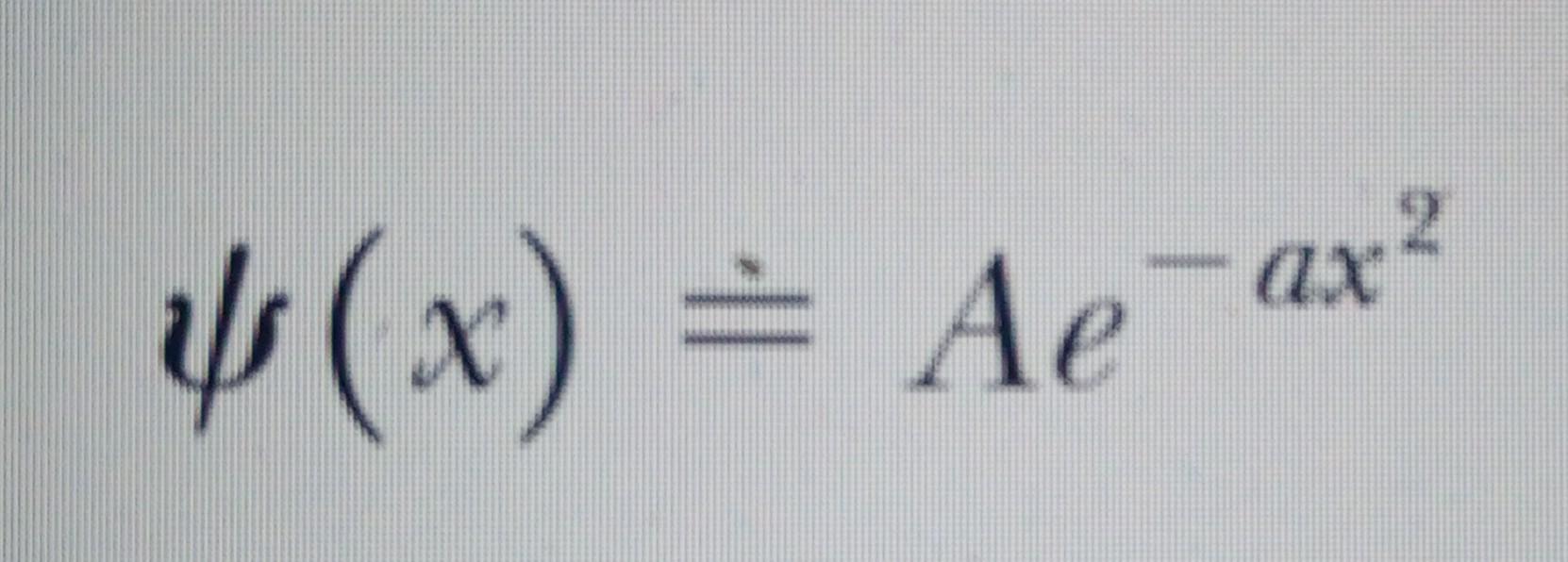 Solved Consider a particle whose Wave function is given by | Chegg.com