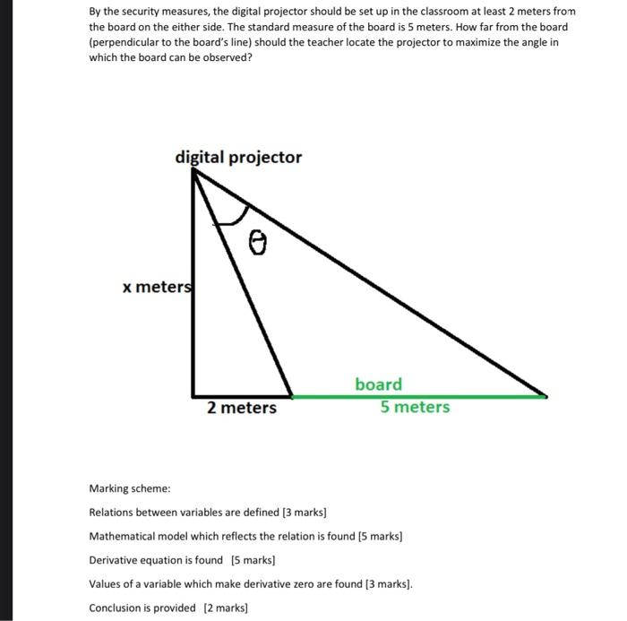 Solved By the security measures, the digital projector | Chegg.com