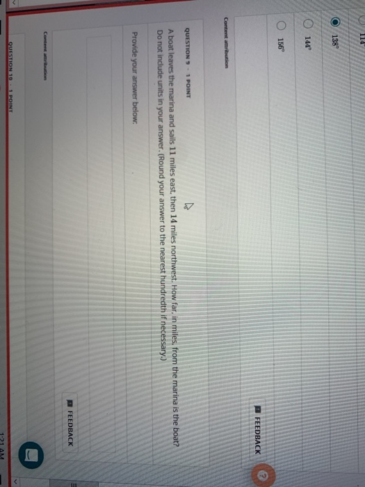 Solved 114 1389 144 156 E FEEDBACK Content attribution | Chegg.com