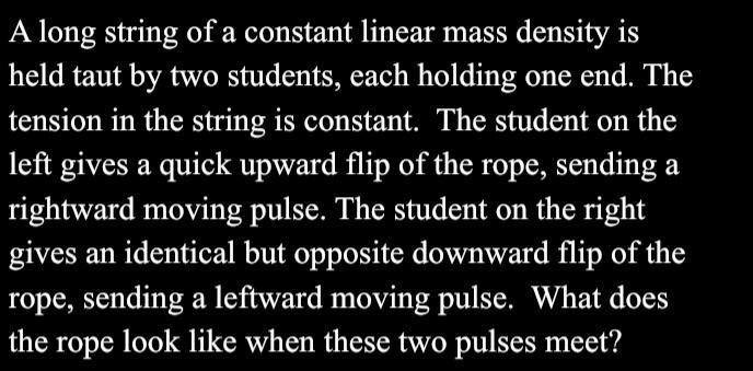 Solved A long string of a constant linear mass density is | Chegg.com