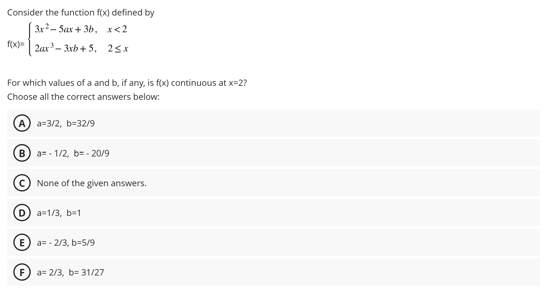 Solved Consider the function f(x) ﻿defined | Chegg.com