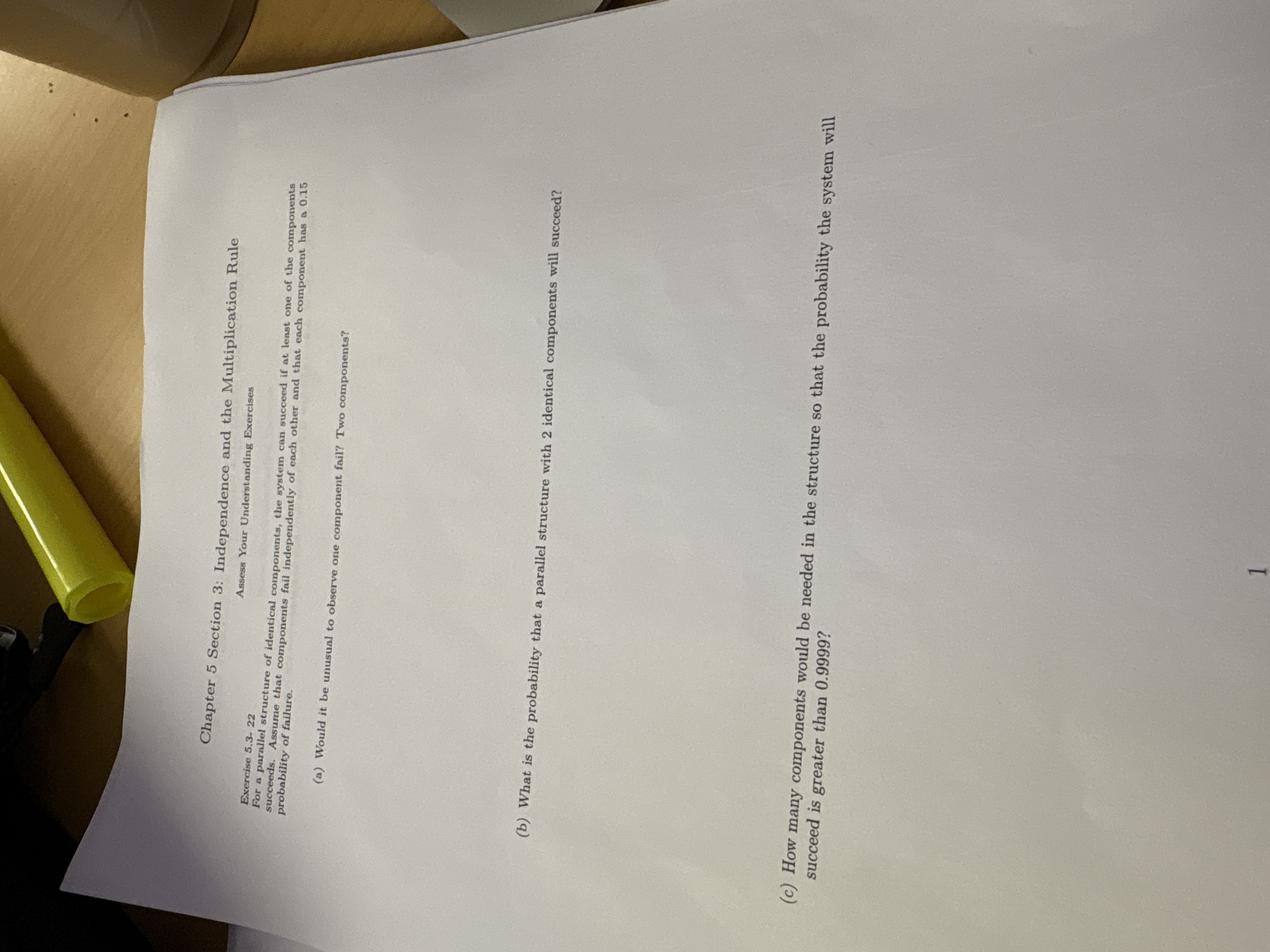 Solved Chapter 5 ﻿Section 3: Independence and the | Chegg.com