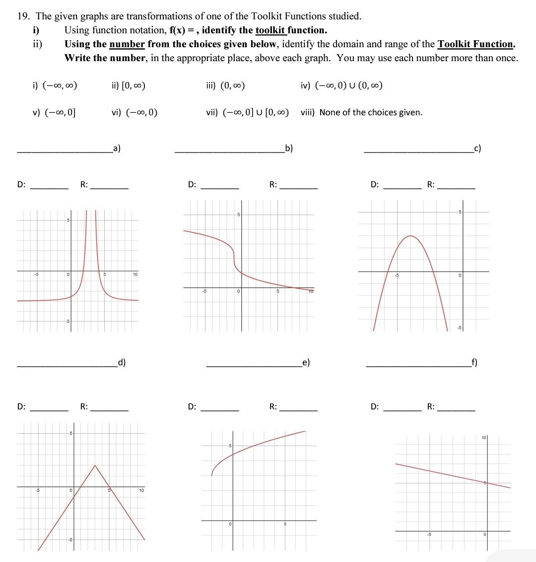 Solved 6. Select the appropriate description of the | Chegg.com