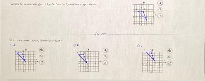 Solved Consider the translation (x,y)--(x 2.y-3). Draw the | Chegg.com