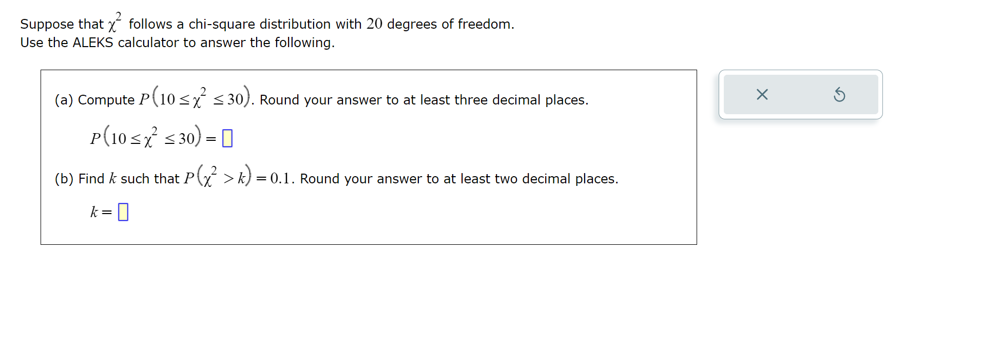 Solved Suppose that χ2 ﻿follows a chi-square distribution | Chegg.com