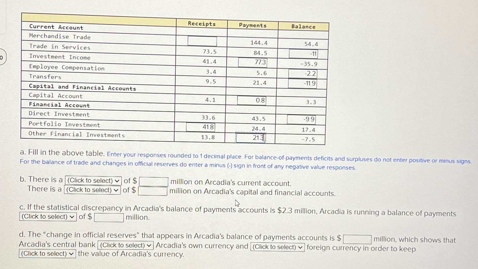 Solved \table[[,Receipts,Payments,Balance],[Current | Chegg.com