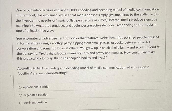 One of our video lectures explained Hall's encoding | Chegg.com