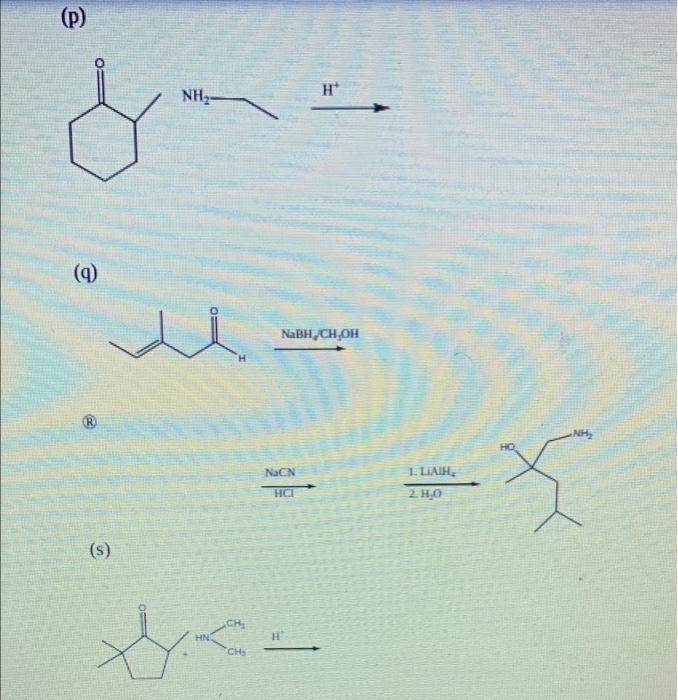 Solved (h) Fuming H2SO4 (1) 1. NaNH, NH 2. H,0 The is a | Chegg.com