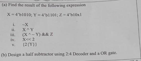 Solved solve the above question solve the above | Chegg.com