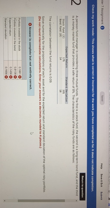 Solved H ter 7 Assignment Saved Help Save & Exit Submit | Chegg.com