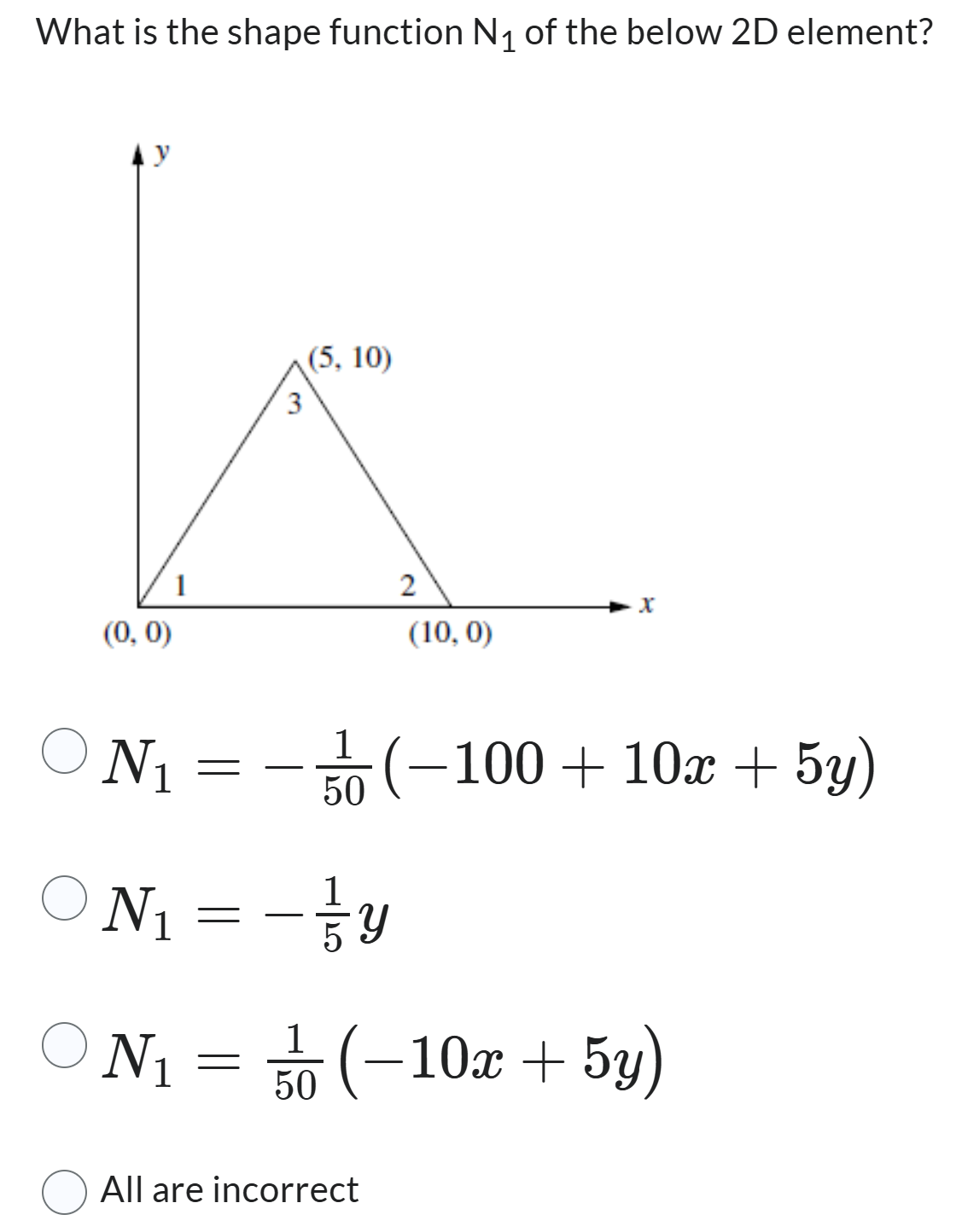 Solved Provide this FEM question step by ﻿step solutions. | Chegg.com