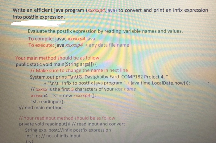 Solved Write An Efficient Java Program Xxxxxp4java To 5054