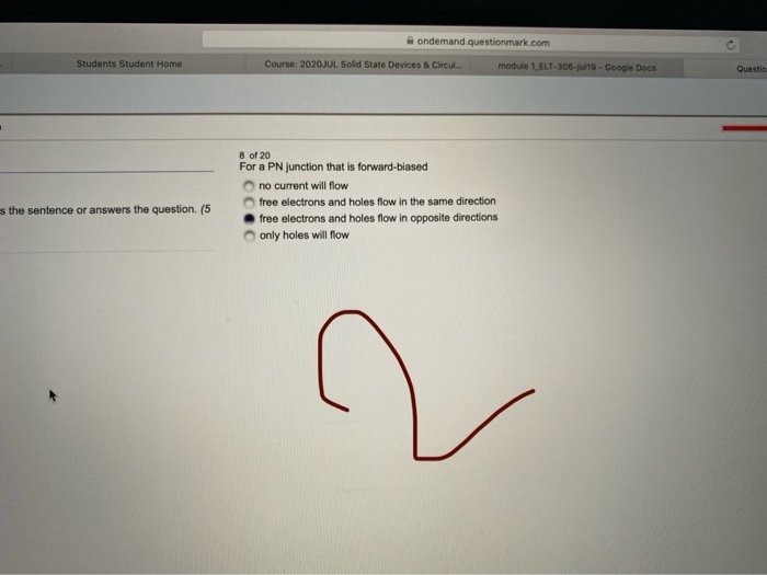 Solved ondemand.questionmark.com Students Student Home | Chegg.com