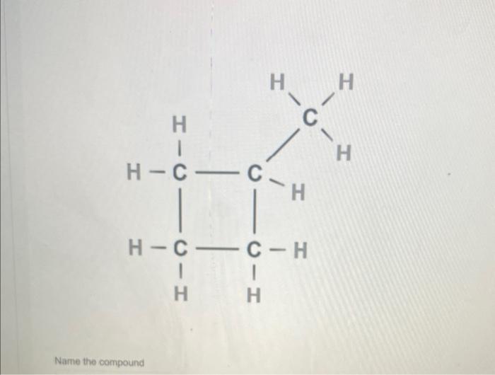 Solved Name the compound Name the compound using cis/trans | Chegg.com