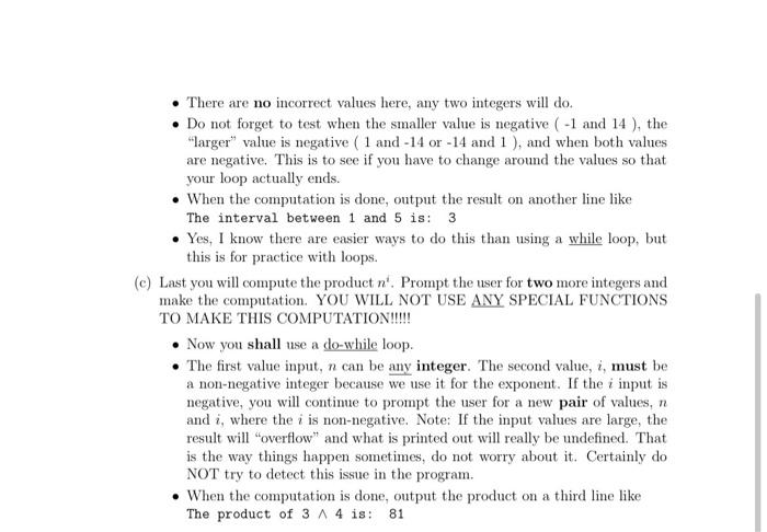 Solved This program expands on the discussions of looping | Chegg.com