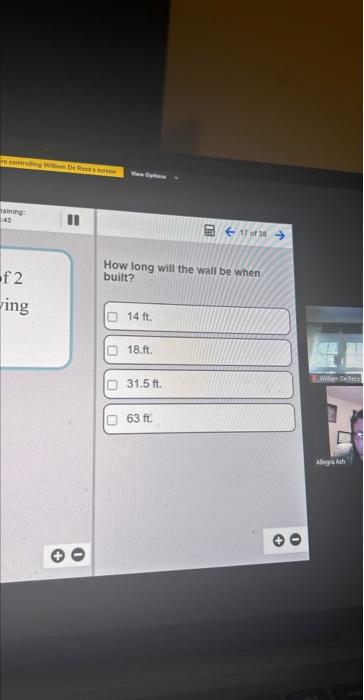 Solved A drawing of a warehouse has a scale of 2 inches | Chegg.com