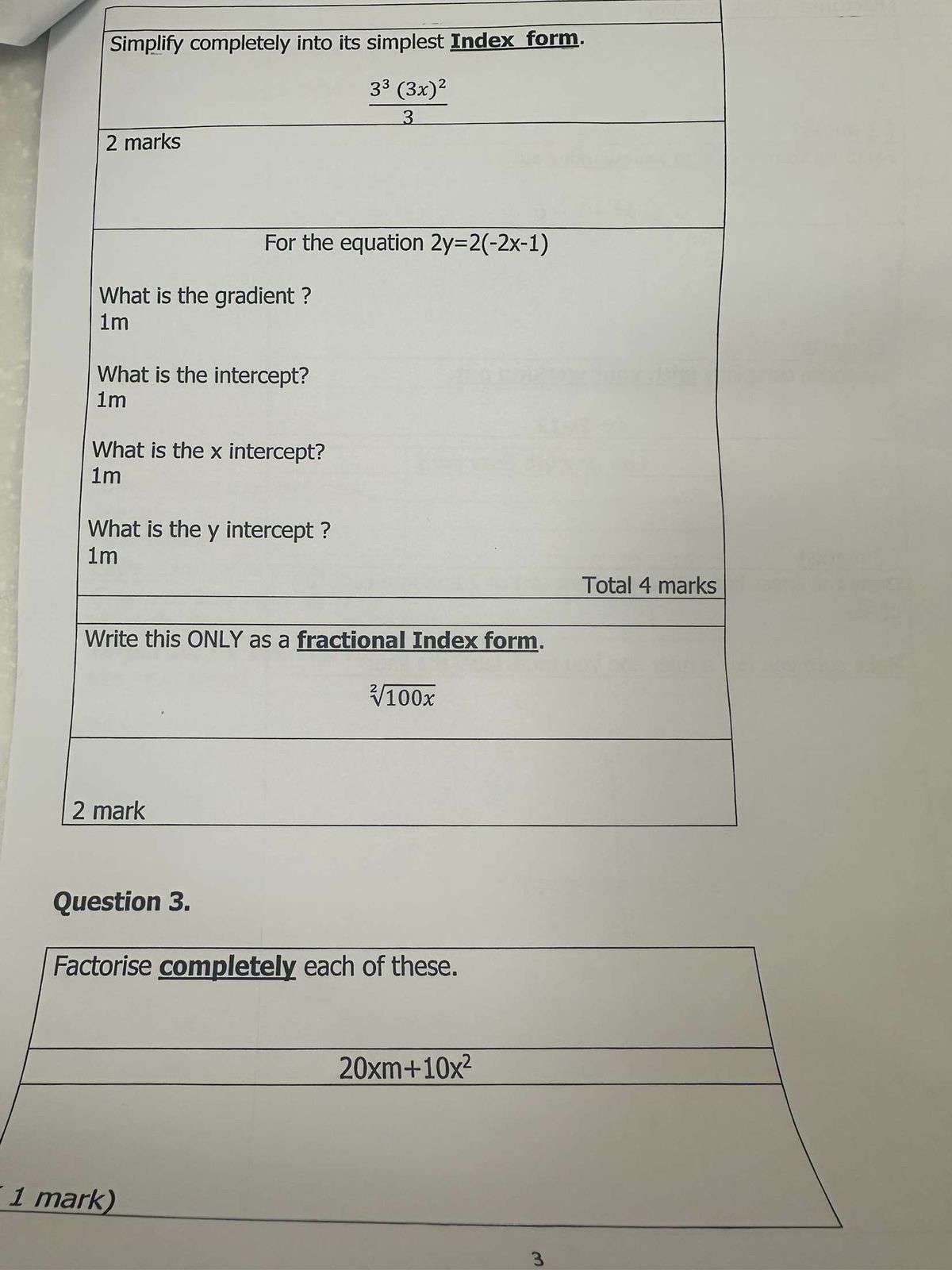 Solved Simplify completely into its simplest Index | Chegg.com