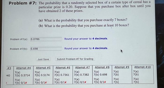 Solved Problem #7: The probability that a randomly selected | Chegg.com