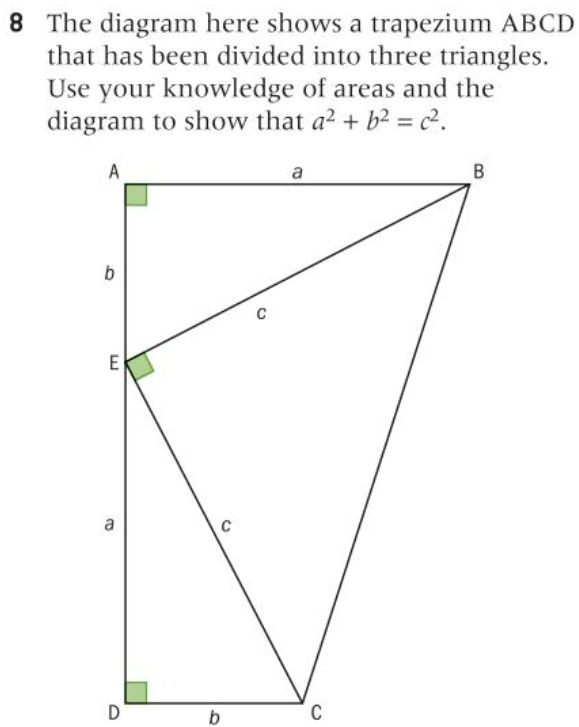 Solved 8 The diagram here shows a trapezium ABCD that has | Chegg.com