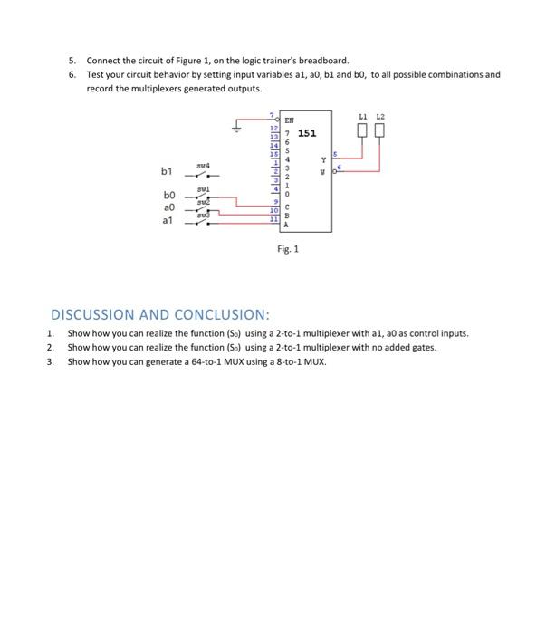 Solved OBJECTIVE After completing this experiment, you will | Chegg.com