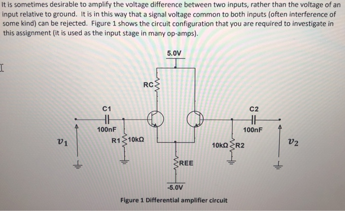 Solved It is sometimes desirable to amplify the voltage | Chegg.com