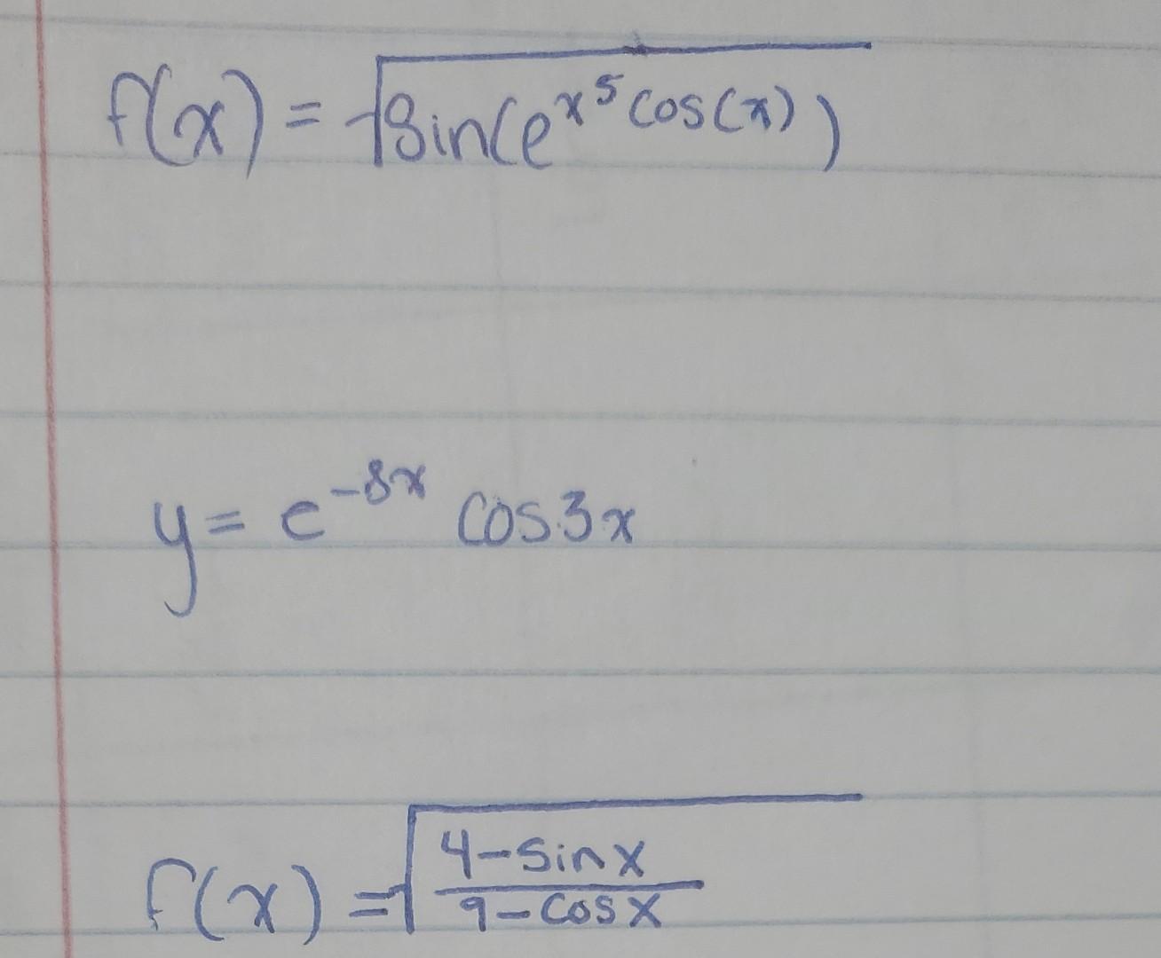 Solved Hello I need help on these three questions applying | Chegg.com