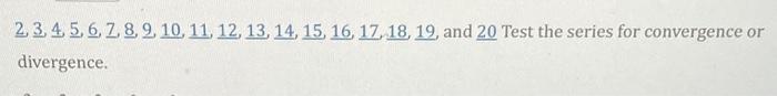 Solved 23,5,6,1,8,9,10,11,12,13,14,15,16,17,18,19, and 20 | Chegg.com