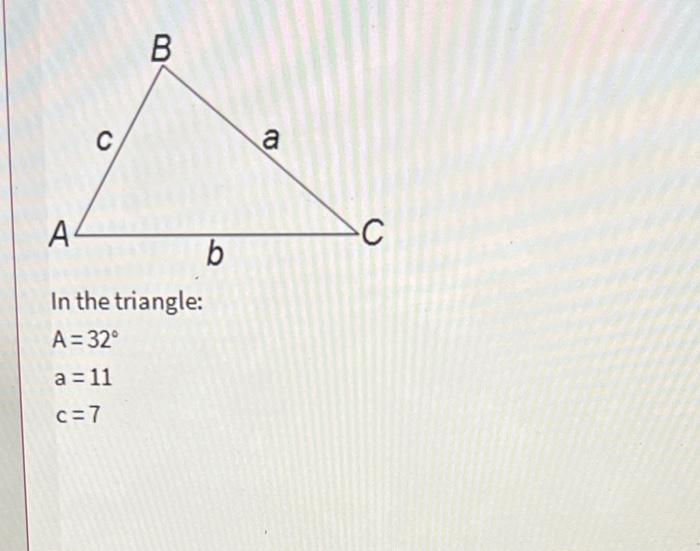 Solved solving SSA trianglesdirections on first picture and | Chegg.com