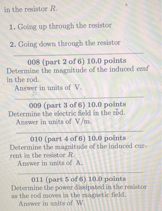 Solved 007 (part 1 of 6 ) 10.0 points A force F is applied | Chegg.com