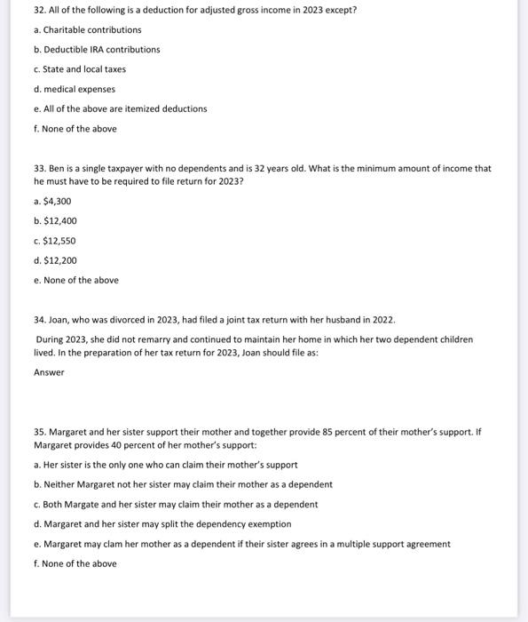 Solved 1. Which of the following tax forms are used by | Chegg.com