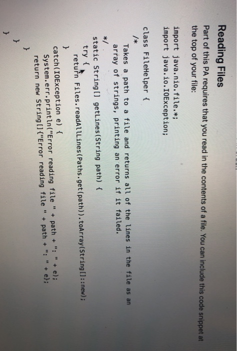 Solved In Java Pls Poemtxt Files Contents Are In Examples 