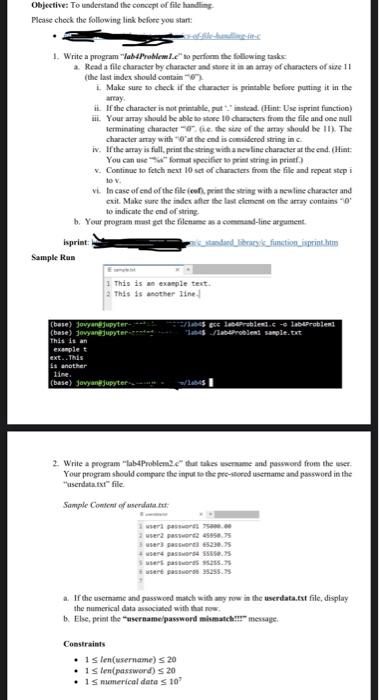Solved 1. Write a program "lab4Prablemf.e" is perform the | Chegg.com
