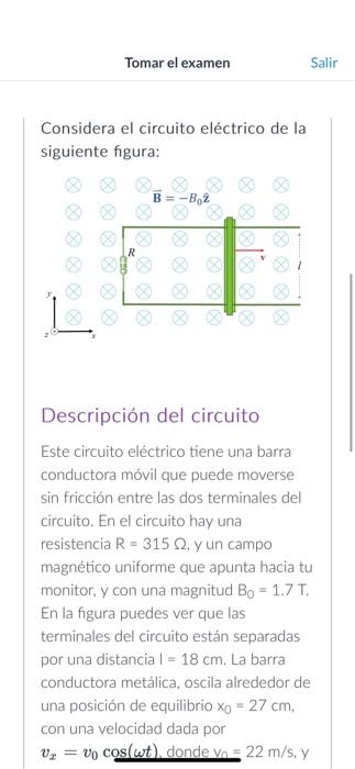 Solved Considera el circuito eléctrico de la siguiente | Chegg.com