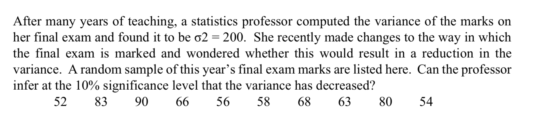 Solved After many years of teaching, a statistics professor | Chegg.com