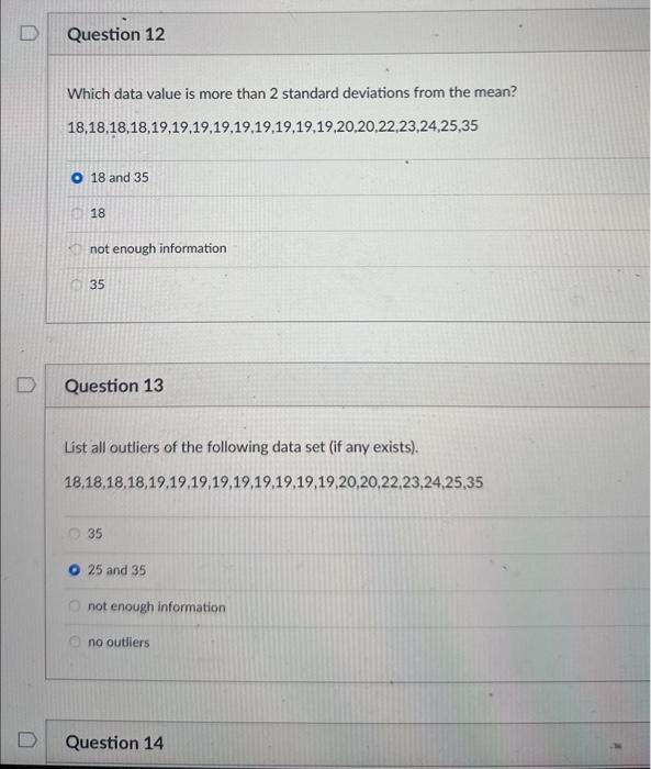 Solved Which data value is more than 2 standard deviations | Chegg.com