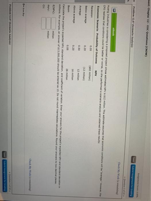 Solved rent: Chapter 12 - EOC Questions (CNOW) Anment Ser. | Chegg.com Solved rent: Chapter 12 - EOC Questions (CNOW) Anment Ser. | Chegg.com