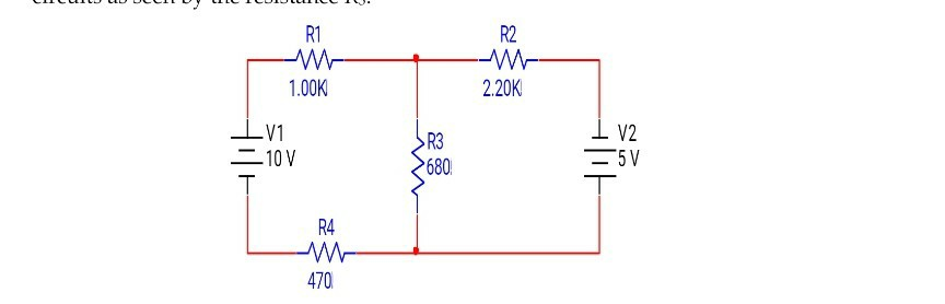 Solved 1- Calculate Voc , Isc and Rth .record values in | Chegg.com
