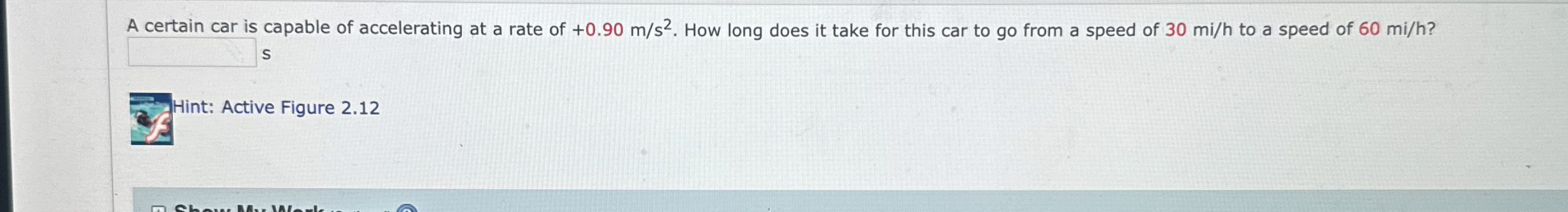 Solved A certain car is capable of accelerating at a rate of | Chegg.com
