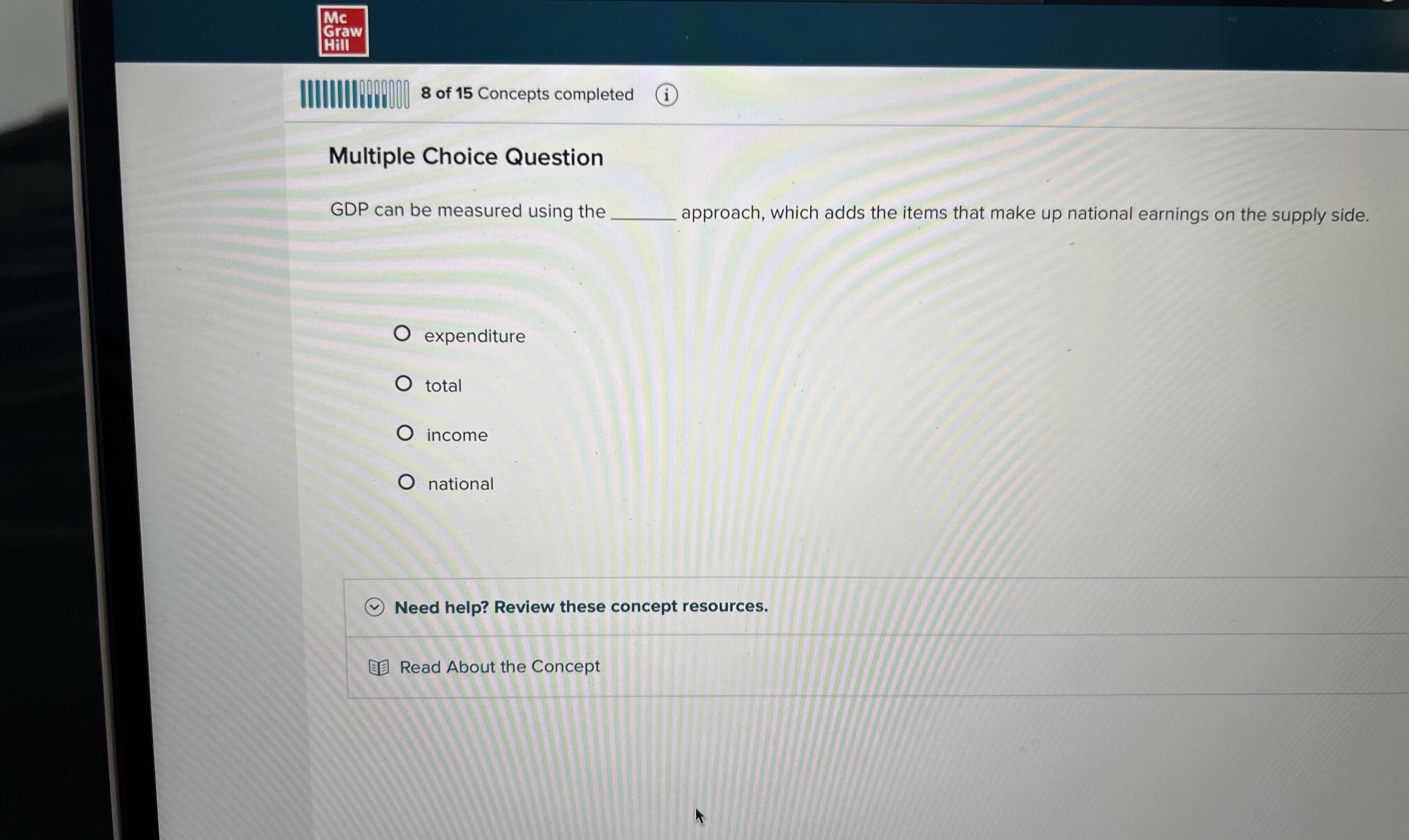 [Solved]: Multiple Choice Question GDP can be measured using