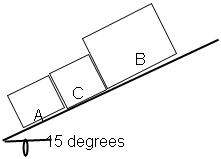 Solved Three 4-kg packages A, B and C are placed on a | Chegg.com