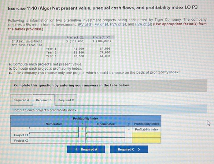 Solved Following is information on two alternative | Chegg.com