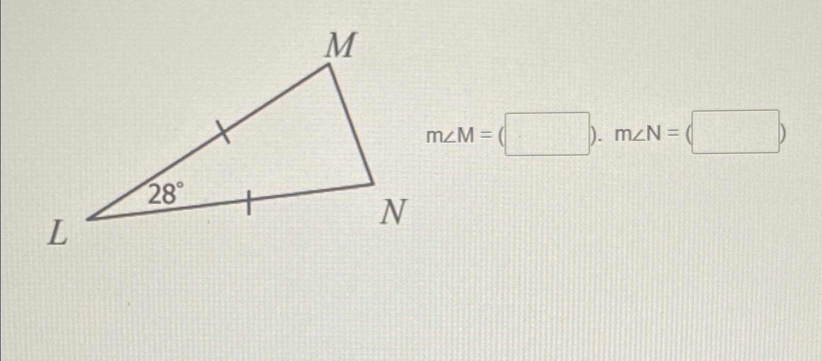 Solved m?M=m?N= | Chegg.com