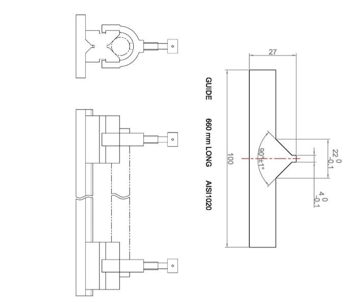 Solved Draw Guide, and steel Rod (28 mm dia, 600 mm long) in | Chegg.com