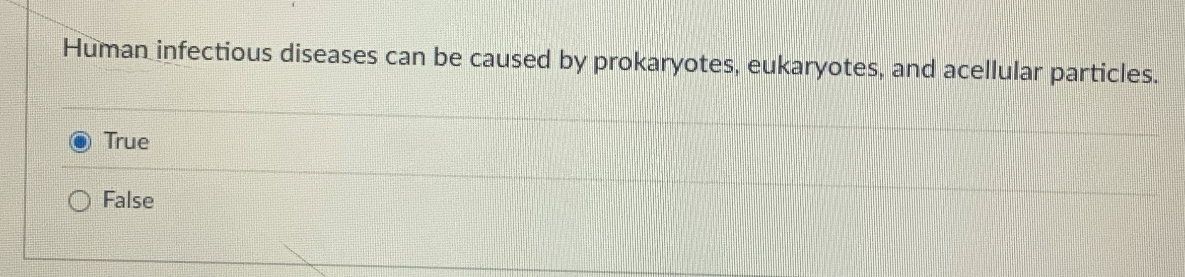 Solved Human infectious diseases can be caused by | Chegg.com