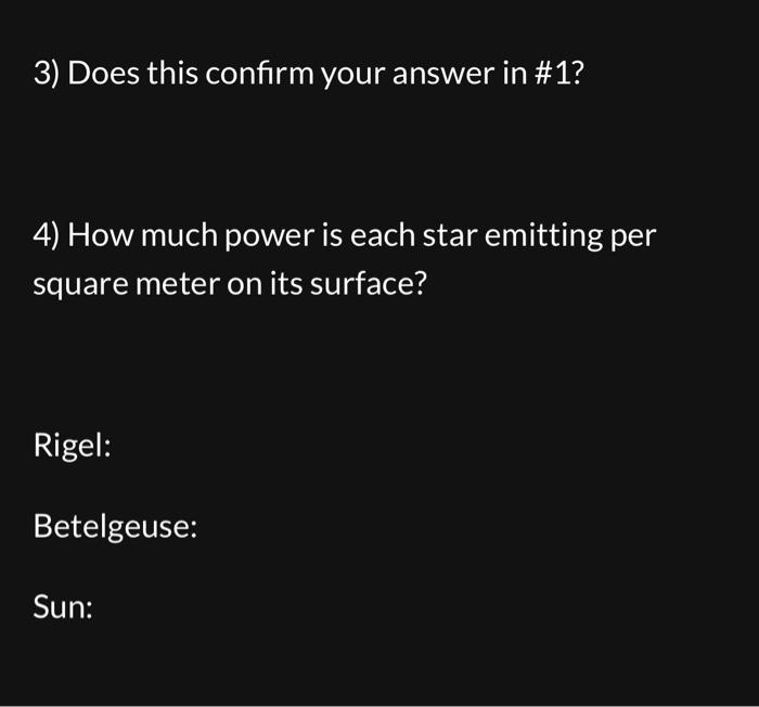 Solved In the constellation Orion, the star Rigel has a | Chegg.com