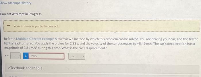 Solved Show Attempt History Current Attempt in Progress | Chegg.com