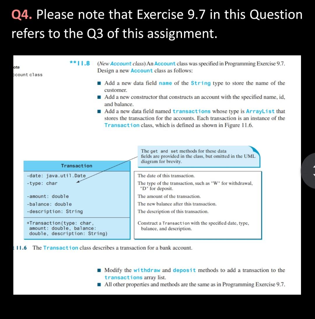 Solved Q1. Write the code for the following UML diagram | Chegg.com